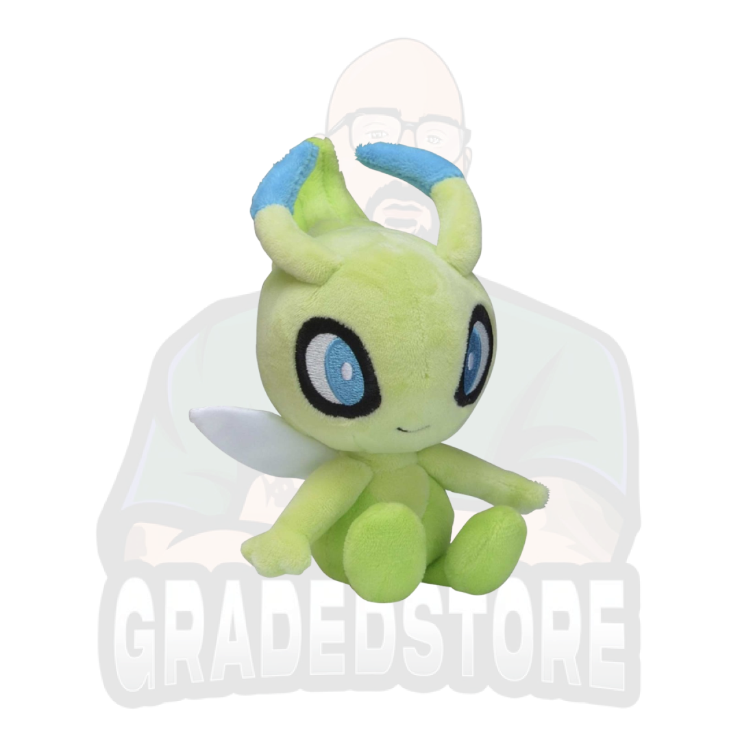 [PREORDER] Celebi Sitting Cuties Plush – Gradedstore