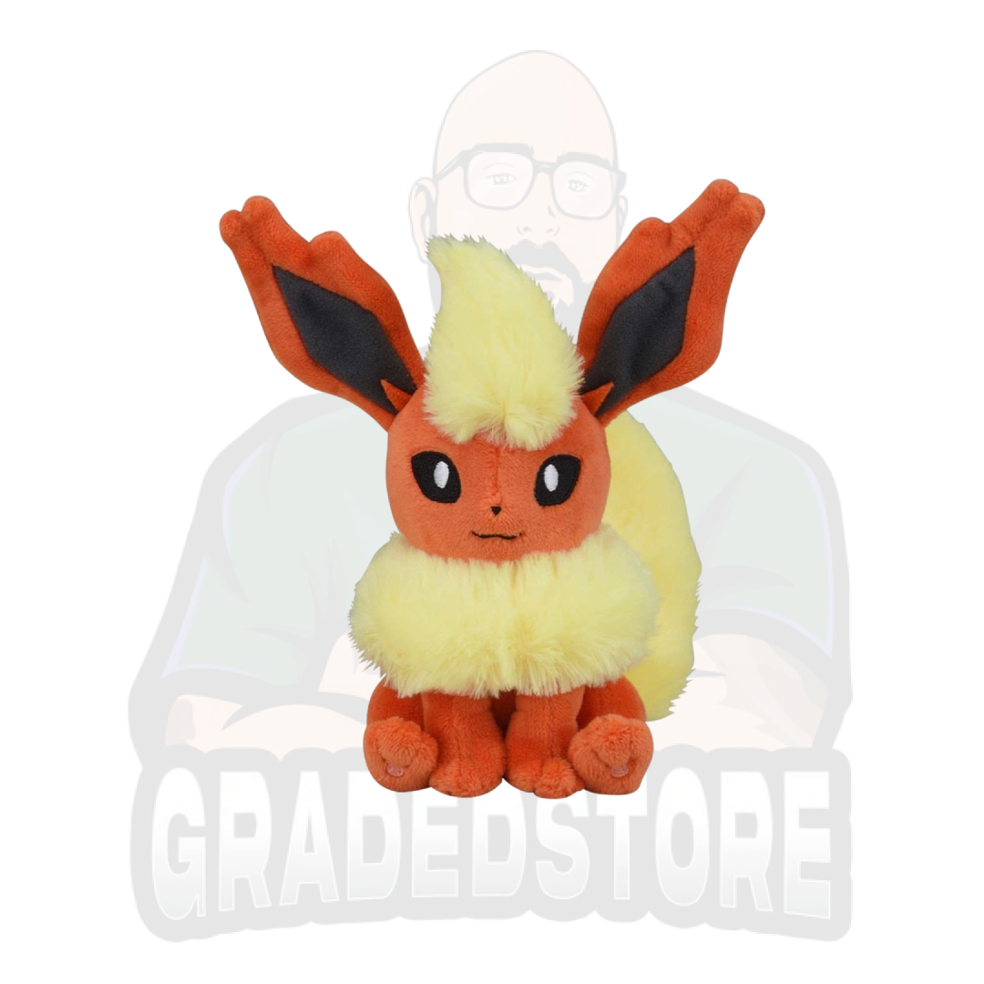 [PREORDER] Flareon Sitting Cuties Plush - 16.5 cm – Gradedstore