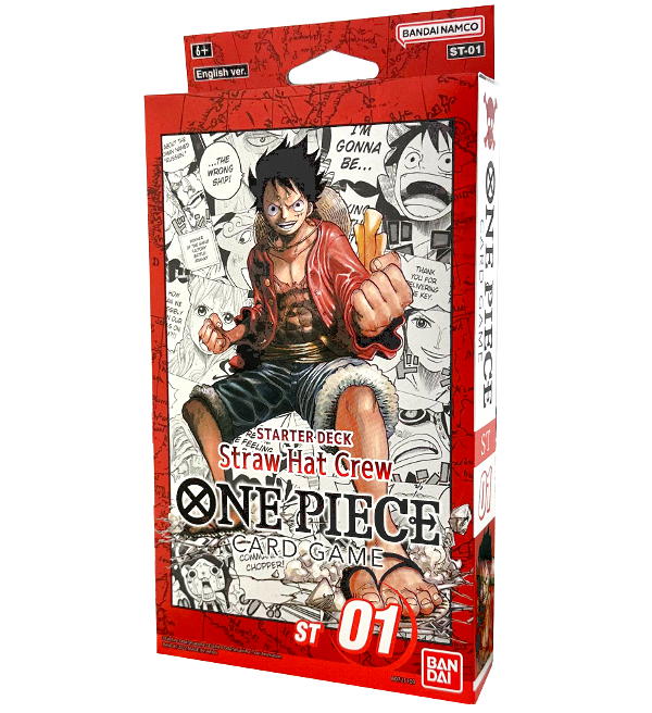 One Piece Card Game Starter Deck - Straw hat Crew- [ST-01] – Gradedstore